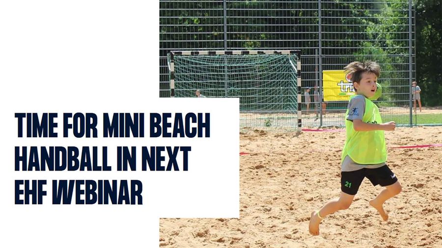EHF-Webinar „Mini Beach Handball“ mit Alex Gehrer